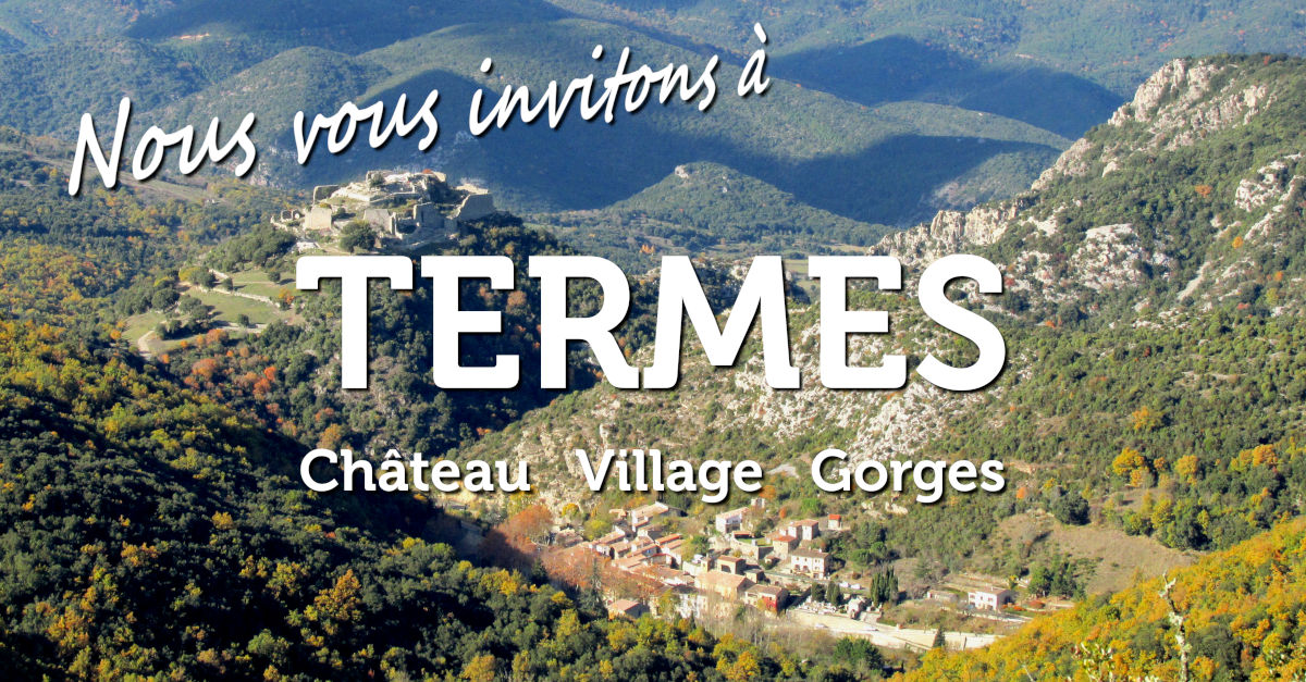 Termes en 2021 - Le château de Termes en Aude Pays Cathare, website ...